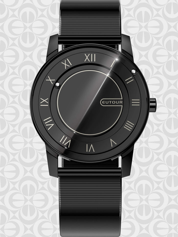 EUTOUR Full Mirror Magnetic Ball Bearing Watch U056M Series